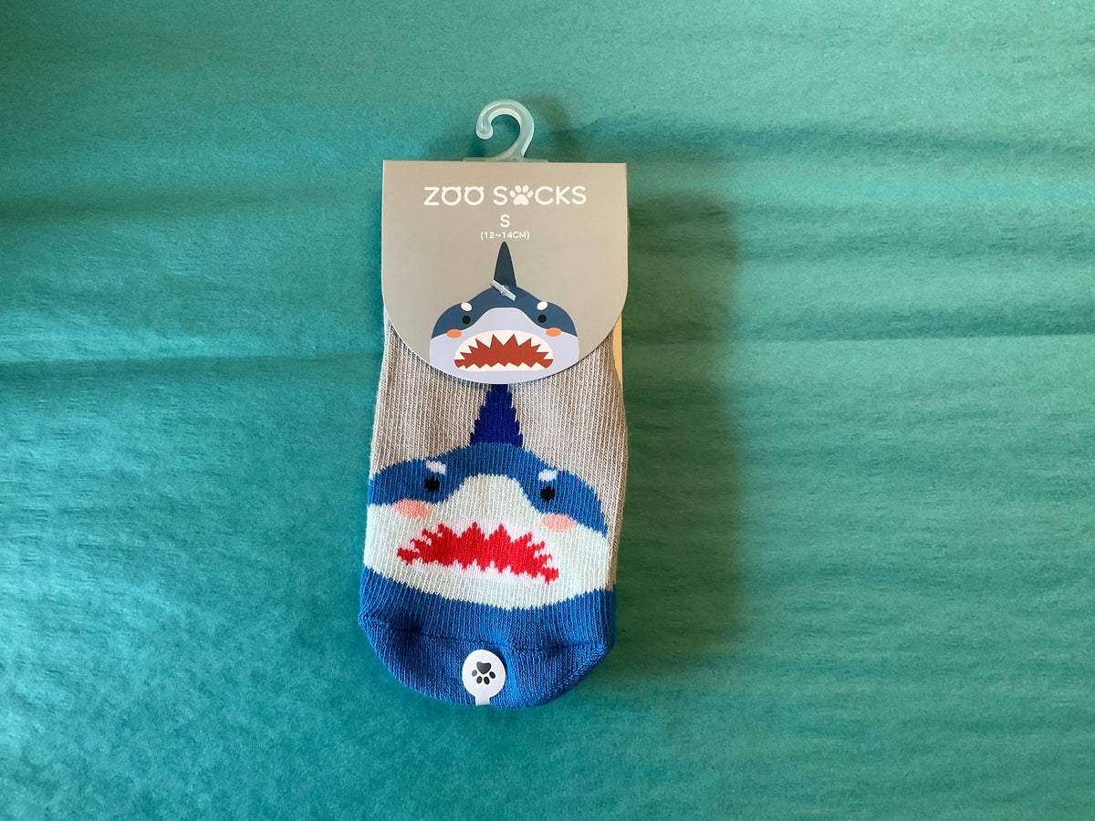 “Zoo Socks” for Toddlers - Shark | Jilly's Socks 'n Such
