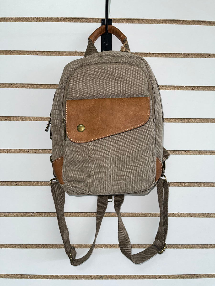 Cargoit Sling / Backpack - Tan | Jilly's Socks 'n Such